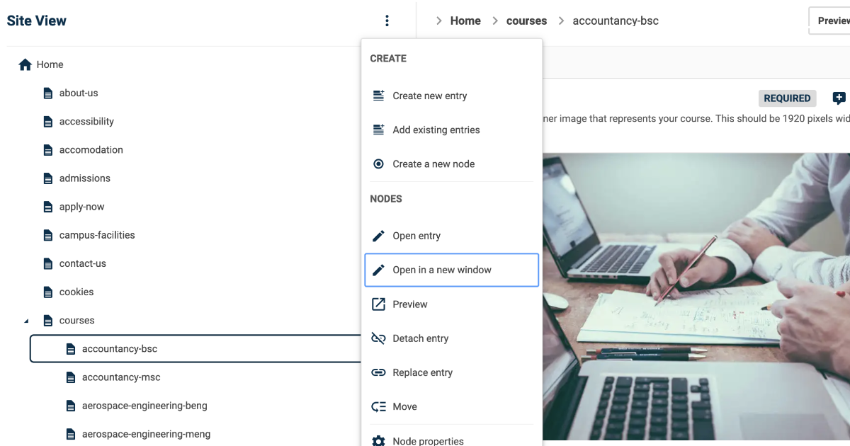 How Contensis helps you manage IA in a headless world