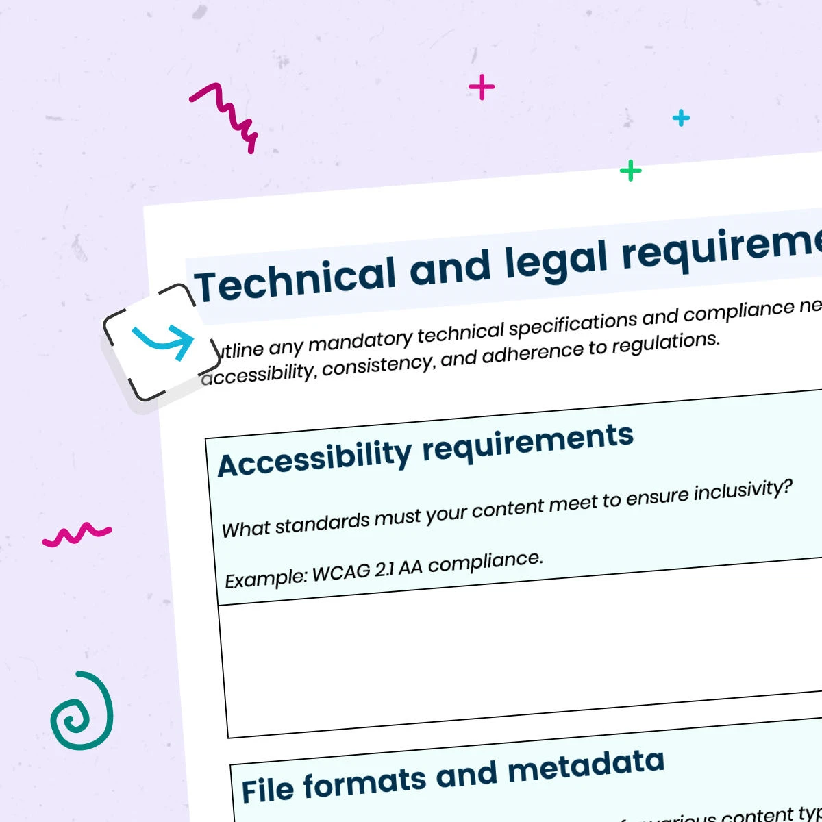 Create consistent, high-quality content with a free standards template